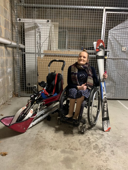 My very own sit ski – Kate Swain